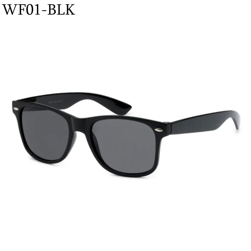 Wholesale Sunglasses Plastic Frame WF01-BLK1 – D&B Pashmina